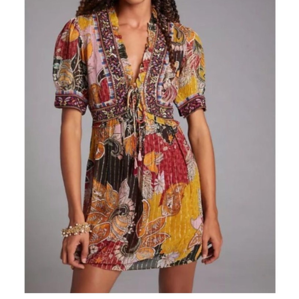 Anthropologie Verb By Pallavi Singee Multi-Colored Fl… - Gem